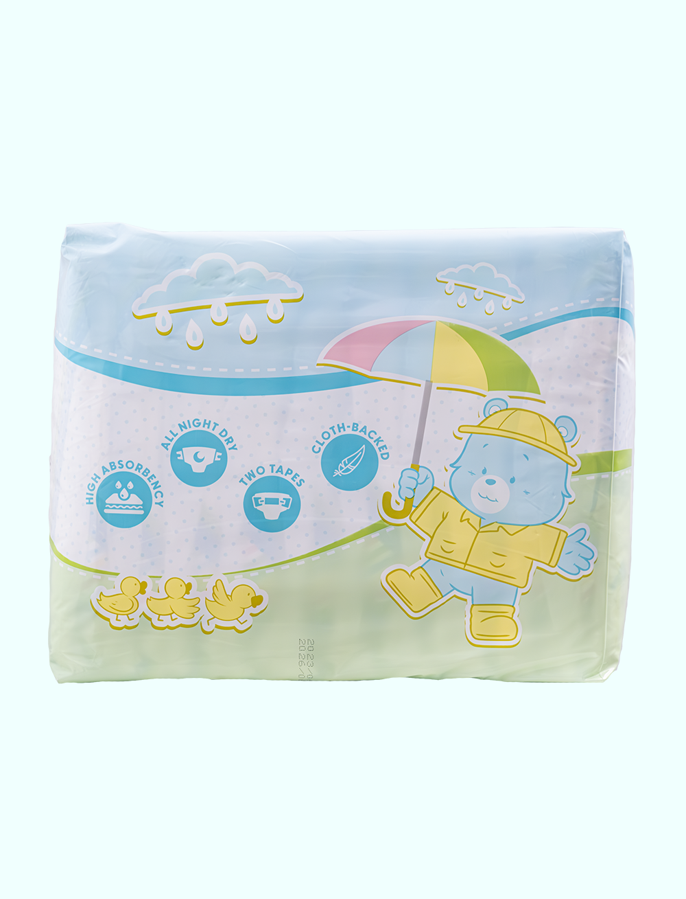 Kiddo Teddy's Ultra - 2 Tapes - Cloth-backed diaper - Diaper Minister