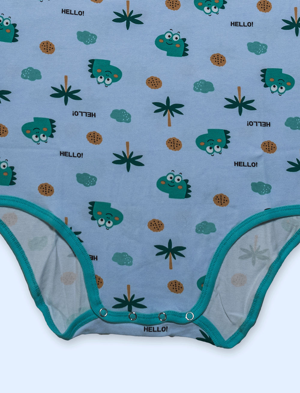 Onesie green Dinosaur - Onesie - Diaper Minister