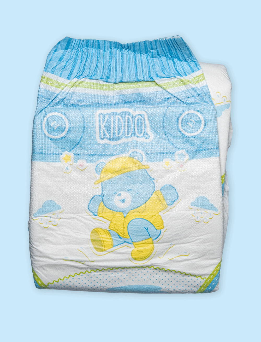Kiddo Teddy's Ultra - 4 Tapes - Cloth-backed diaper - Diaper Minister