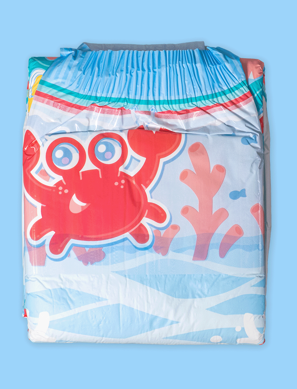 Kiddo Sea Friends - Plastic diapers - Diaper Minister