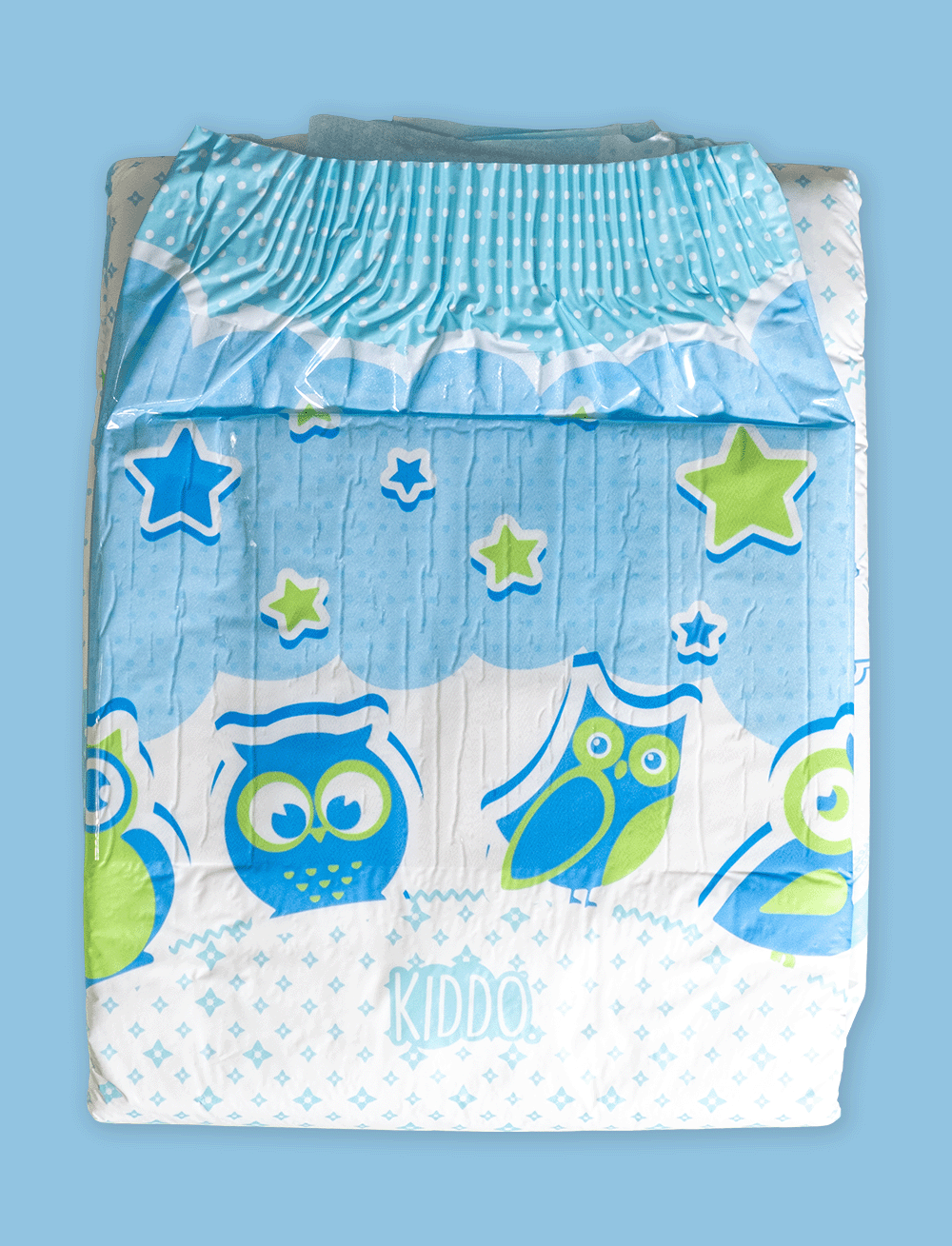 Kiddo Owl Night - Plastic diapers - Diaper Minister