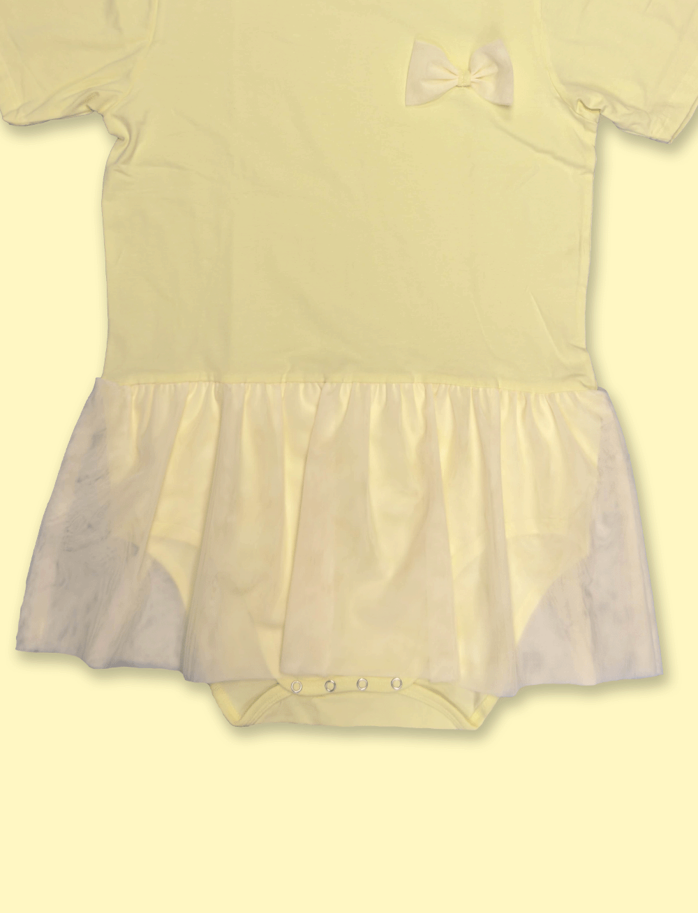 Body Robe Tutu Jaune - Bodys - Diaper Minister