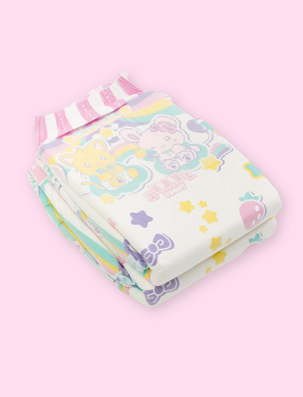 Omutopia Pastel Puffies - Cloth-backed diaper - Diaper Minister