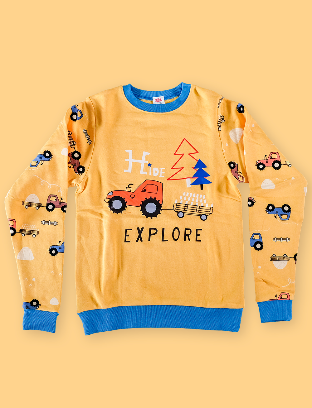 Construction trucks tracksuit - Clothing - Diaper Minister